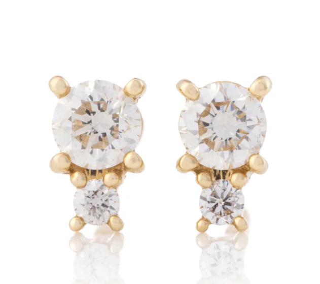 Double Gem Studs – Mercantile Portland