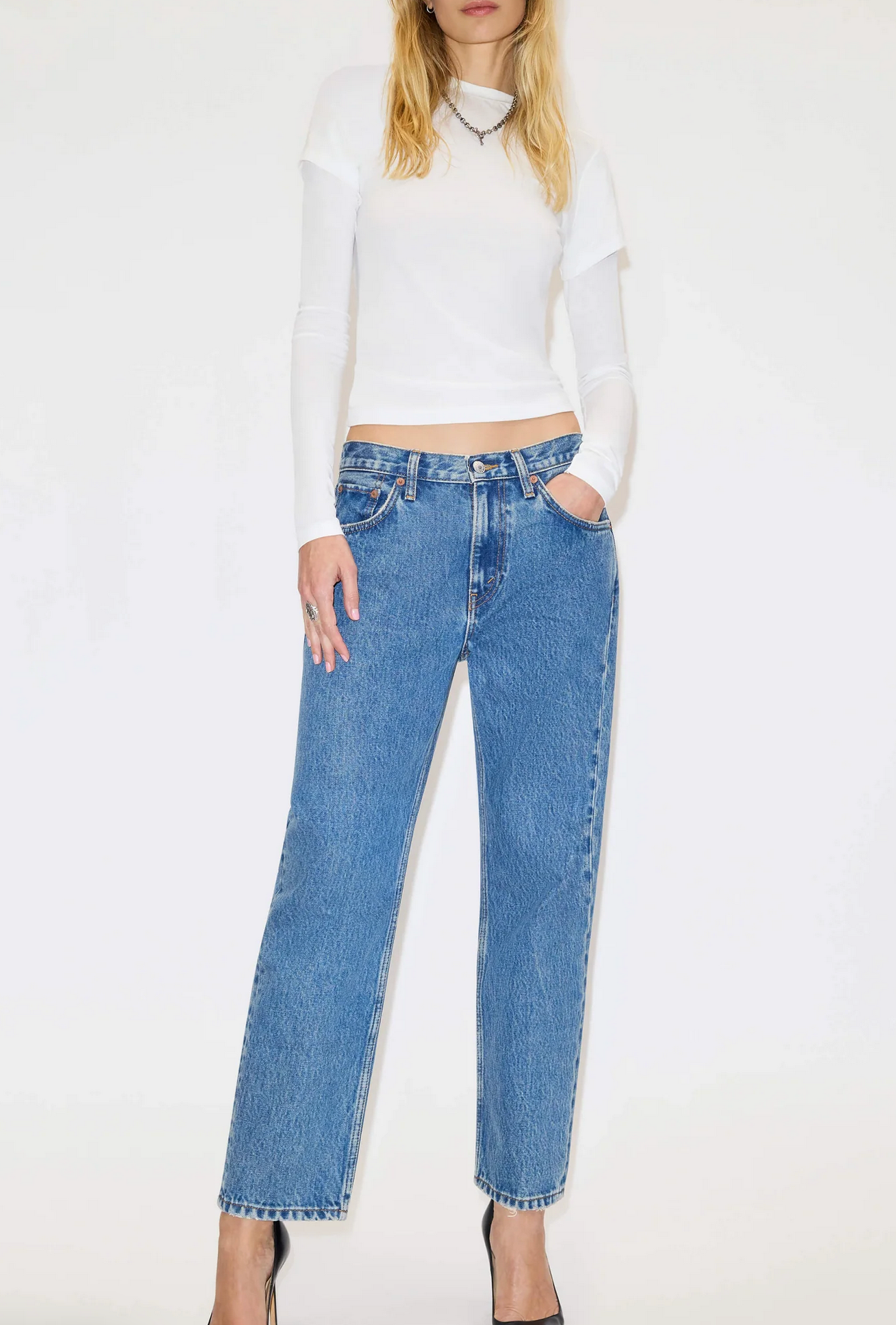 Slim Layer Long Sleeve in Grey/Black – Mercantile Portland